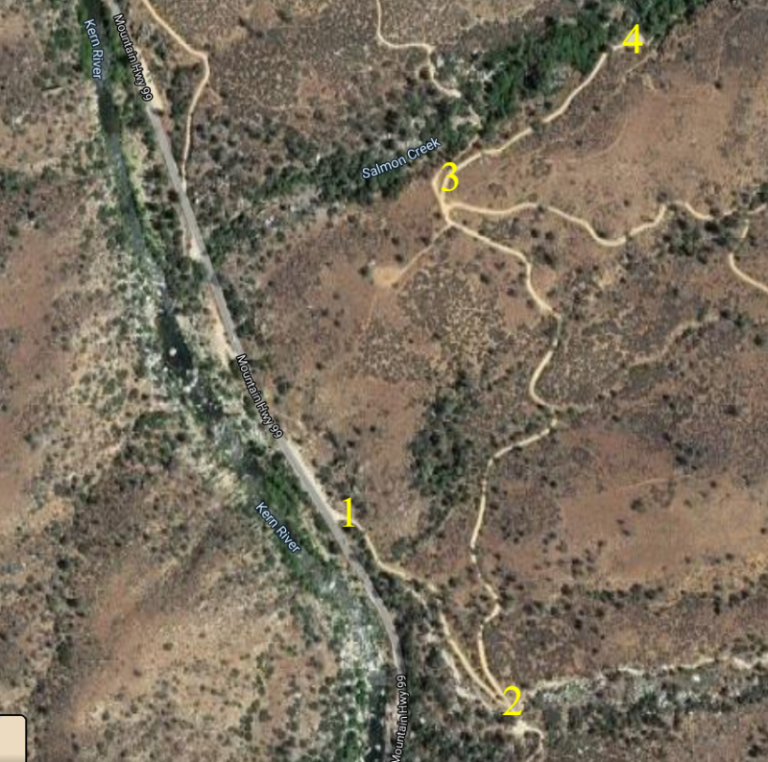 Valhalla Falls - Kern River Hiking - Momentum - Kern River Rafting